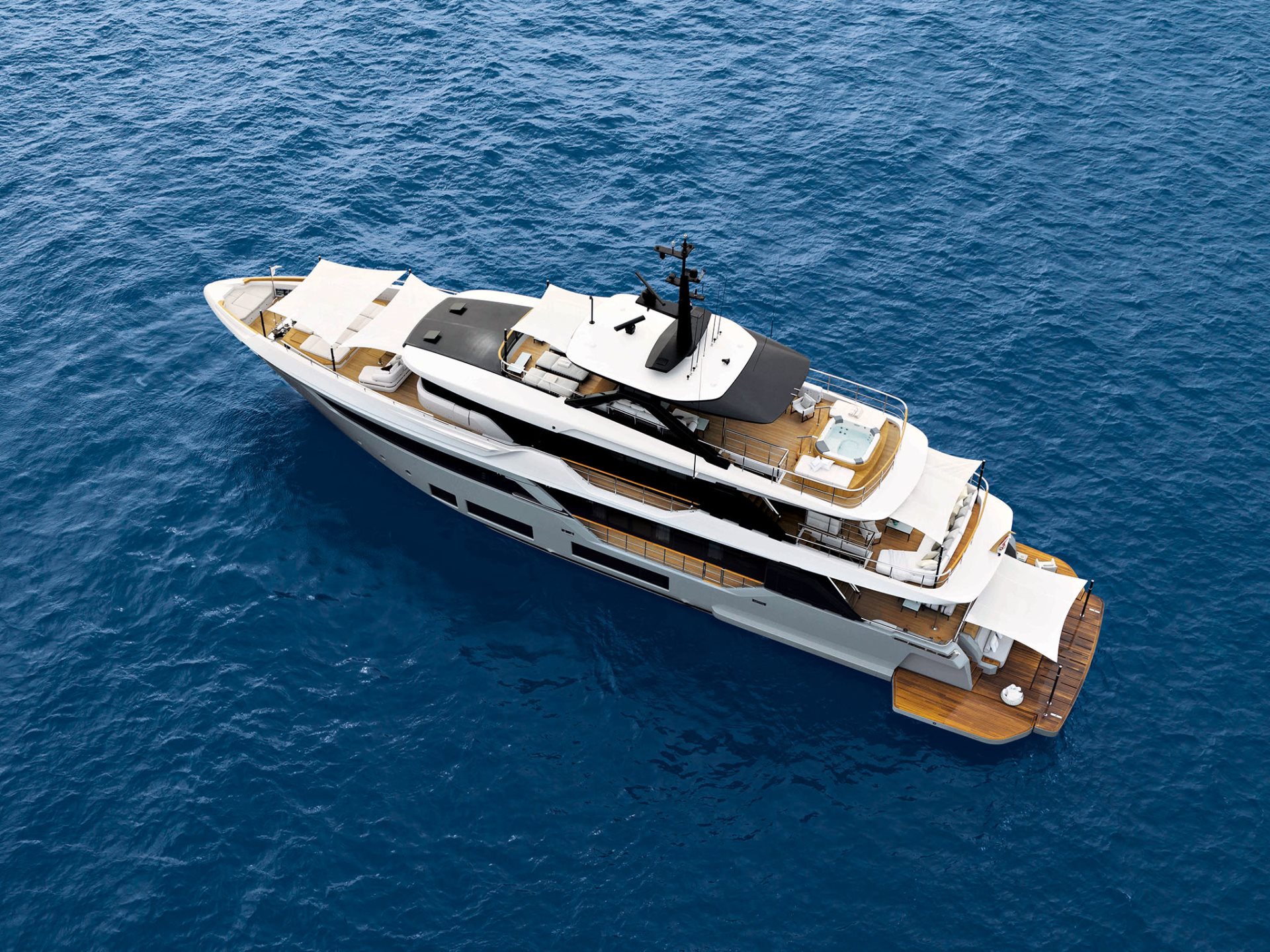 Yacht TELLI, Custom Line Navetta | CHARTERWORLD Luxury Superyacht Charters